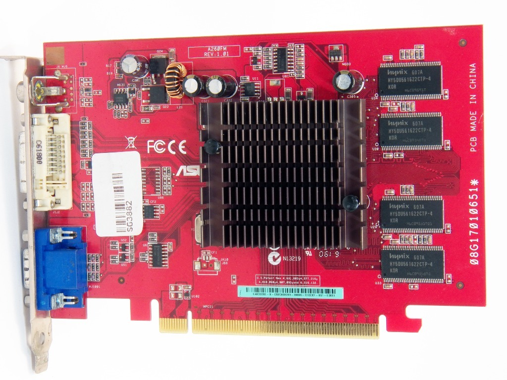 Karta graficzna ASUS ATI RADEON RV370 PCIE 128MB | Łódź | Kup teraz na ...