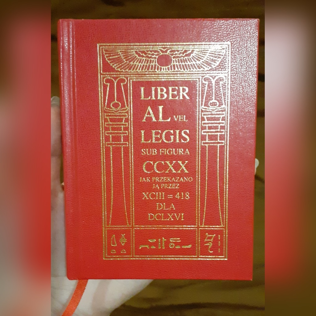 Liber AL vel Legis Księga Prawa -Aleister Crowley | Kraków | Licytacja ...