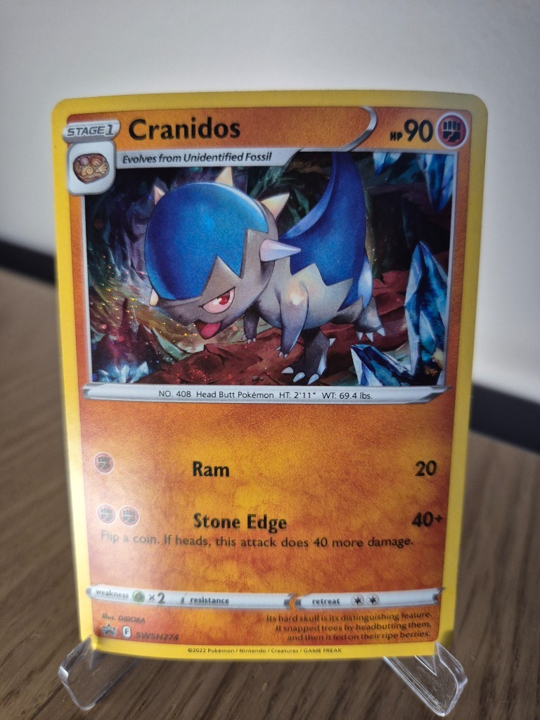 Karta Pokemon TCG: Cranidos (SWSH 274) | Gostyń | Kup teraz na Allegro ...