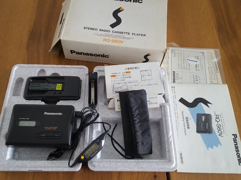 Walkman Panasonic RQ-S60V AM/FM odtwarzacz kasetowy | Siedlce ...