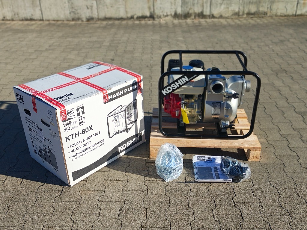 Motopompa Pompa Koshin KTH 80X Honda Wacker | Konin | Ogłoszenie na Allegro Lokalnie