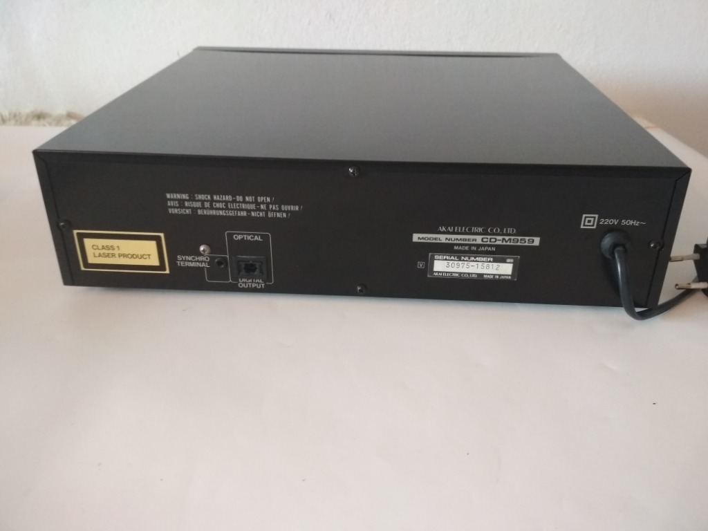 Odtwarzacz CD Akai CD-M959 | Kraków | Ogłoszenie na Allegro Lokalnie