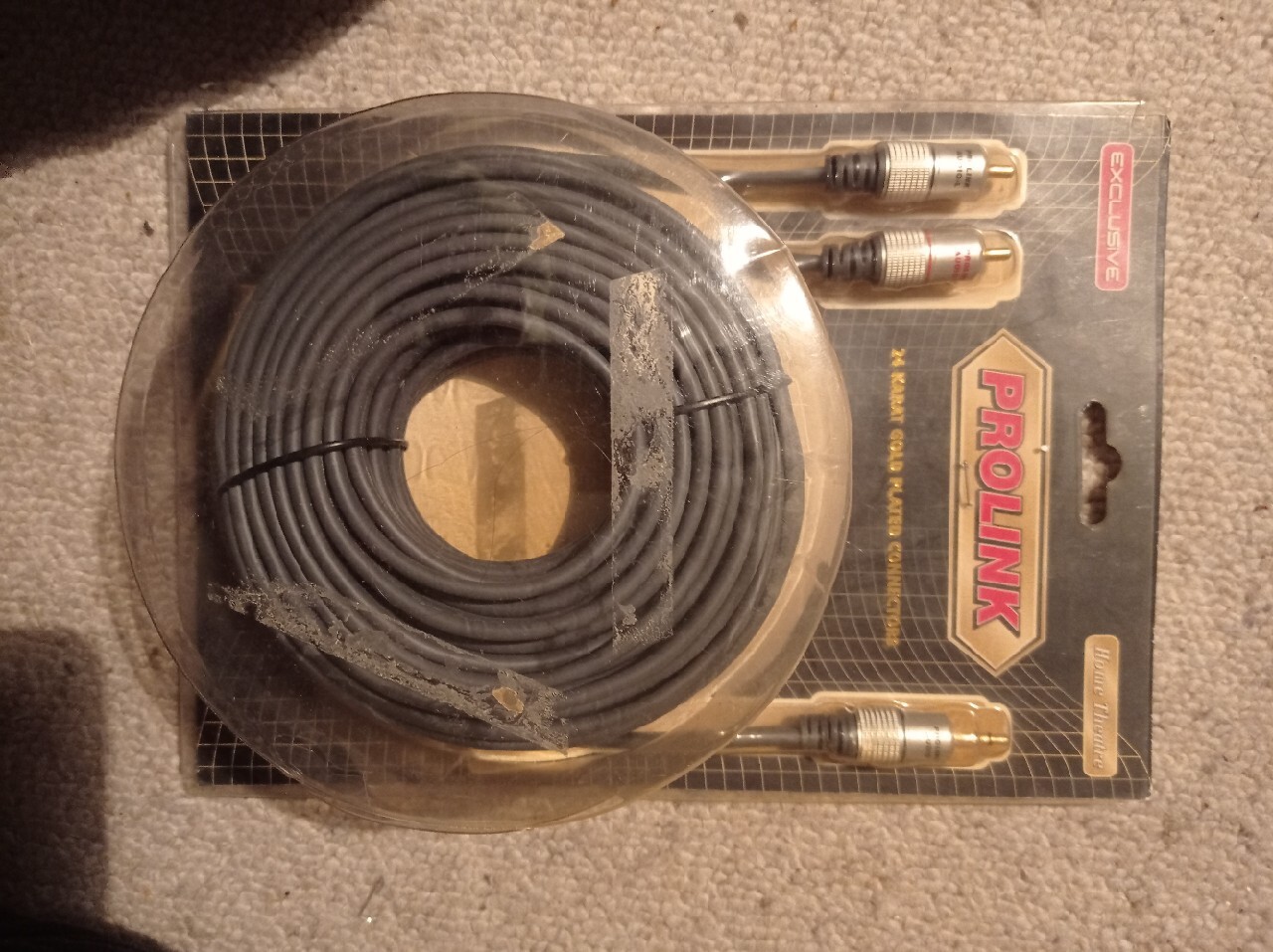 Kabel Prolink 10 m TCV 3420 RCA 3 5 STR | Józefów | Kup teraz na ...