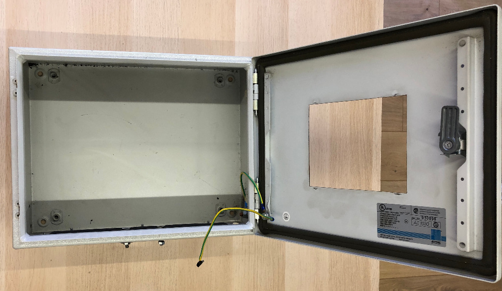 Szafa sterownicza metalowa Rittal 38 x 30 x 15 cm | Łódź | Kup teraz na ...