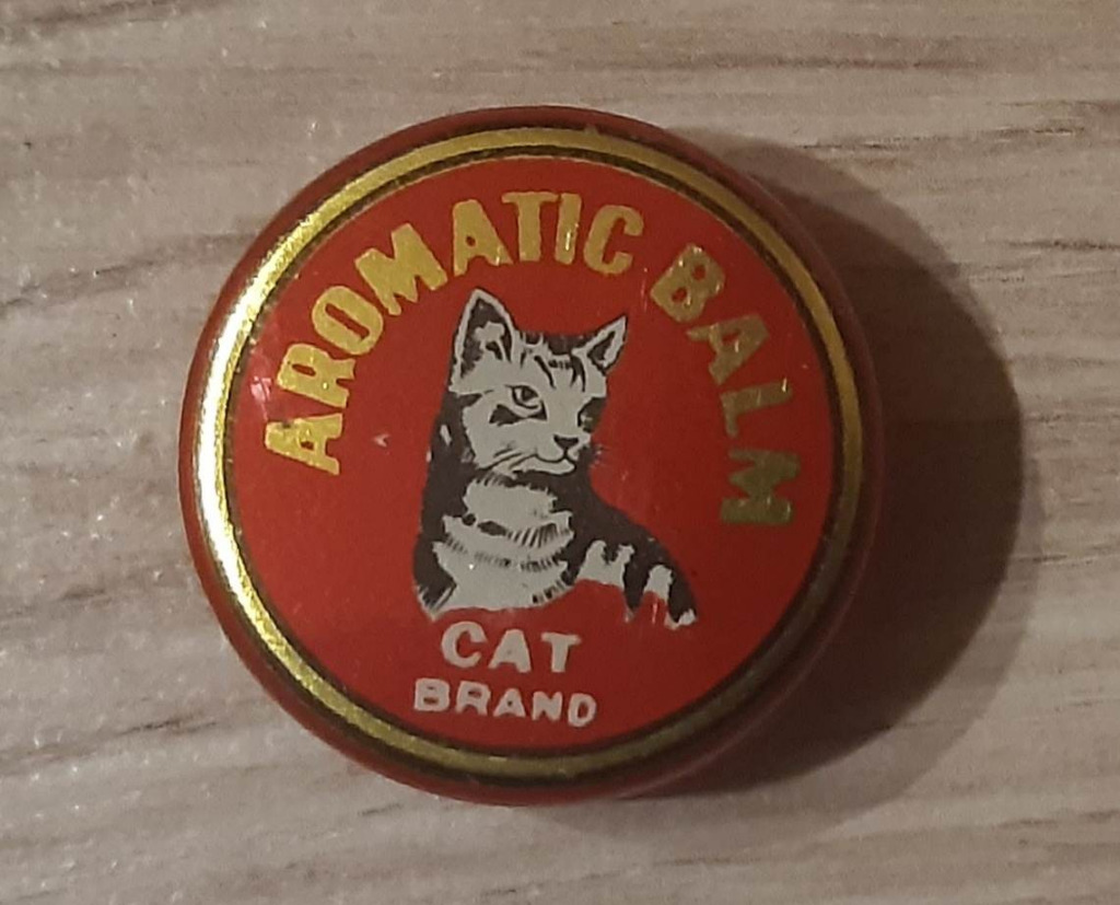 Maść Cat Brand Aromatic Balm KOTEK. PRL. Pewex. | Poznań | Licytacja na ...
