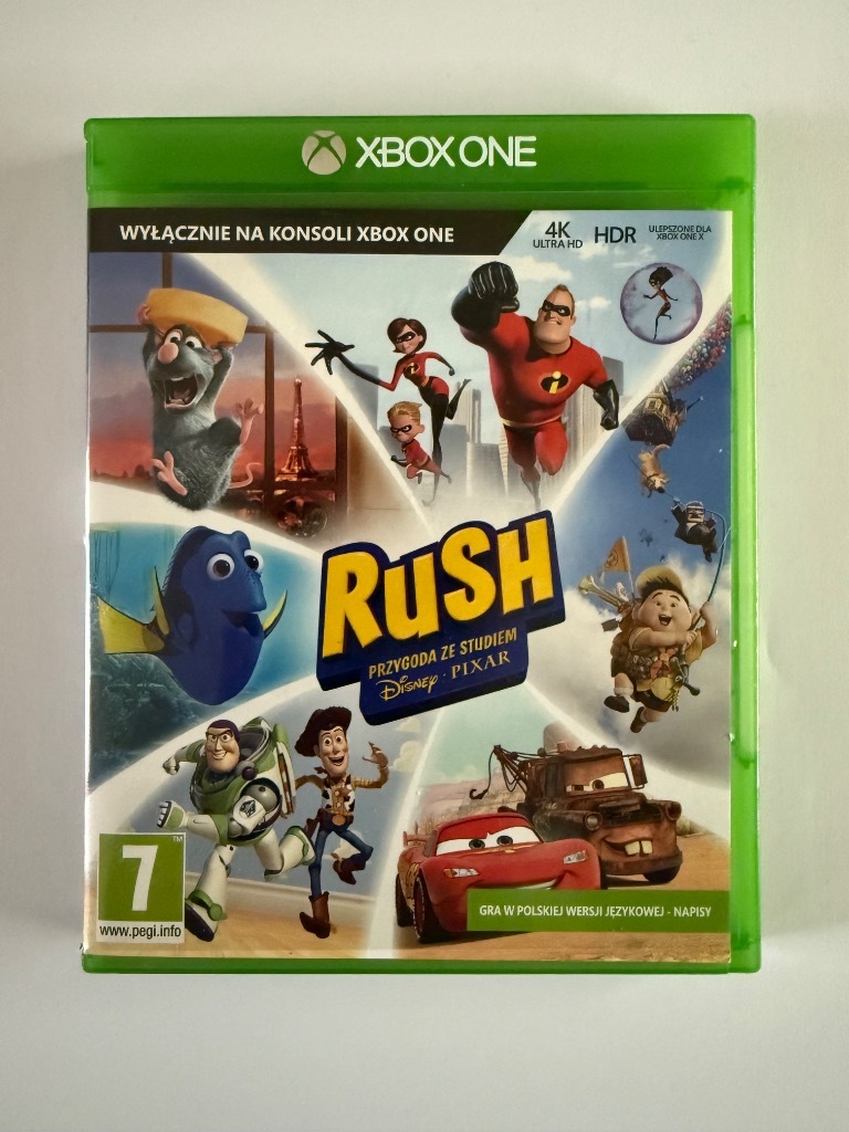 RUSH przygoda ze studiem Disney XBOX ONE / SERIES X PŁYTA | Toruń | Kup ...
