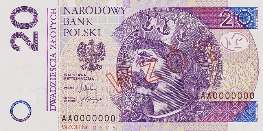 Banknoty 20zl Seri A | Piskorzówek | Licytacja na Allegro Lokalnie