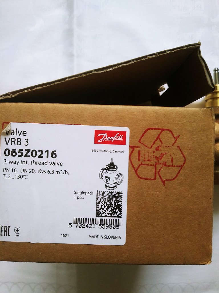 Zawór regulacyjny 3-drogowy VRB 065Z0216 Danfoss | Tarnów | Kup teraz na Allegro Lokalnie