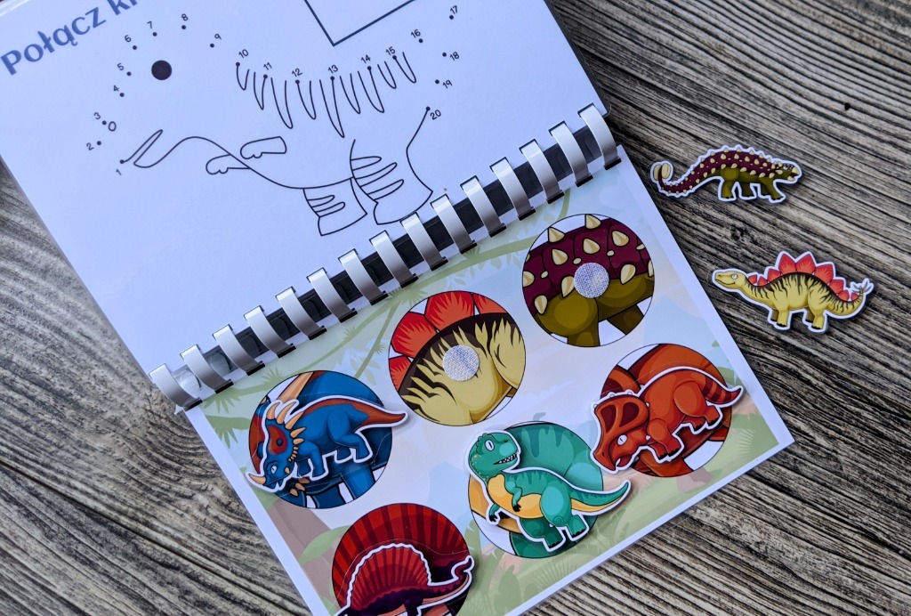 Lamibook, DINOBOOK, karty pracy, A4 | Wrocław | Kup teraz na Allegro ...