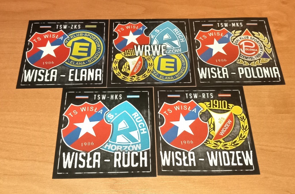 Vlepki wlepki Wisła Kraków rozklejka | Kraków | Kup teraz na Allegro ...