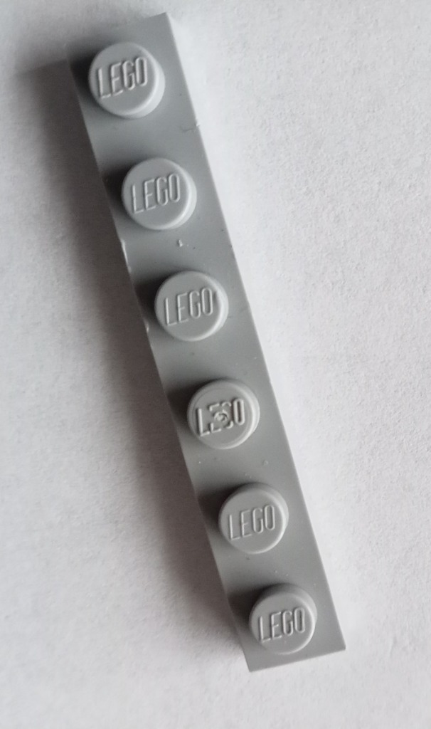 LEGO PŁYTKA 366626 1x6 J SZARY | Lubin | Kup teraz na Allegro Lokalnie