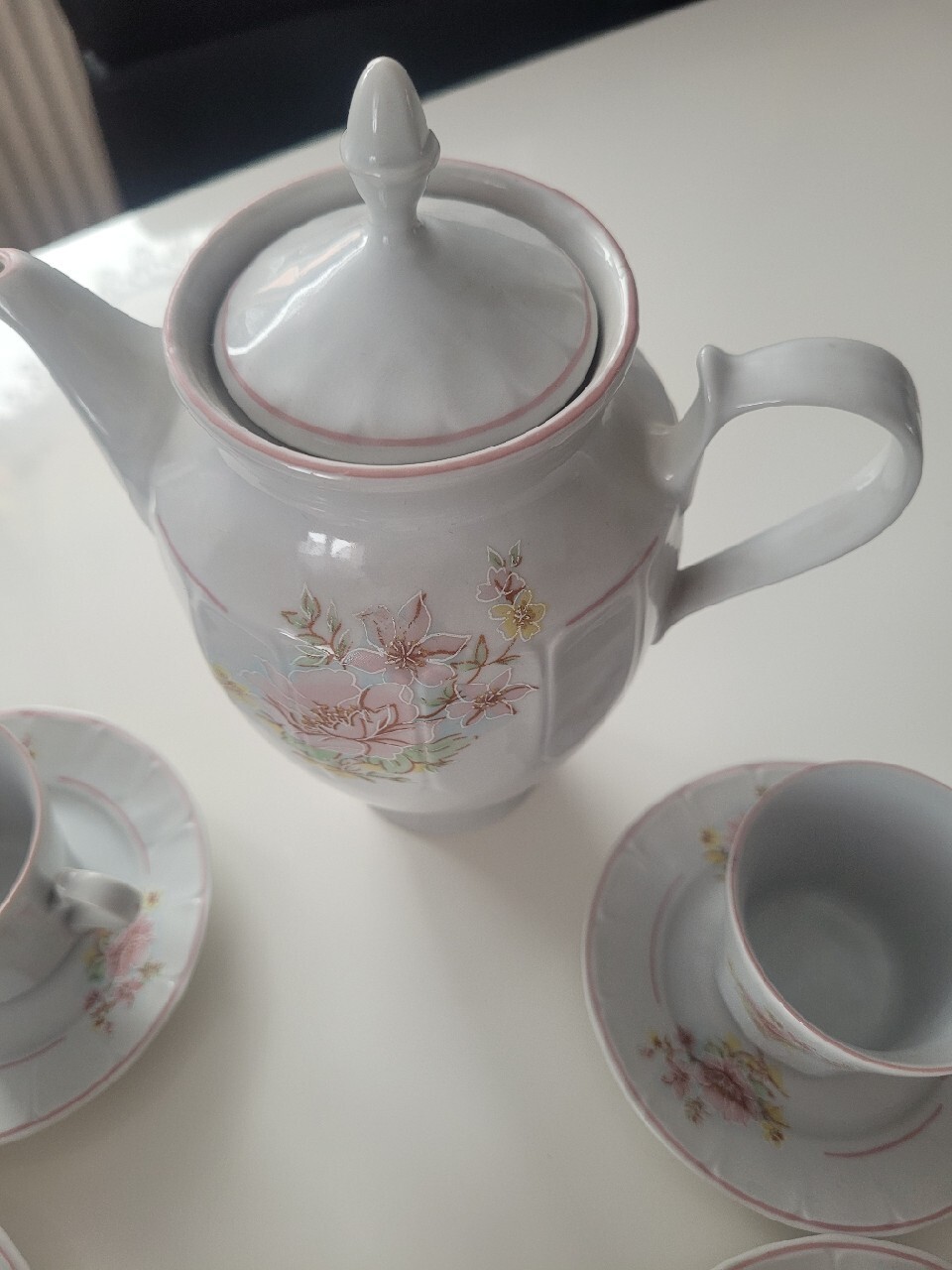 Serwis kawowy PRL porcelanowy stipo dorohoi | Łabowa | Kup teraz na ...