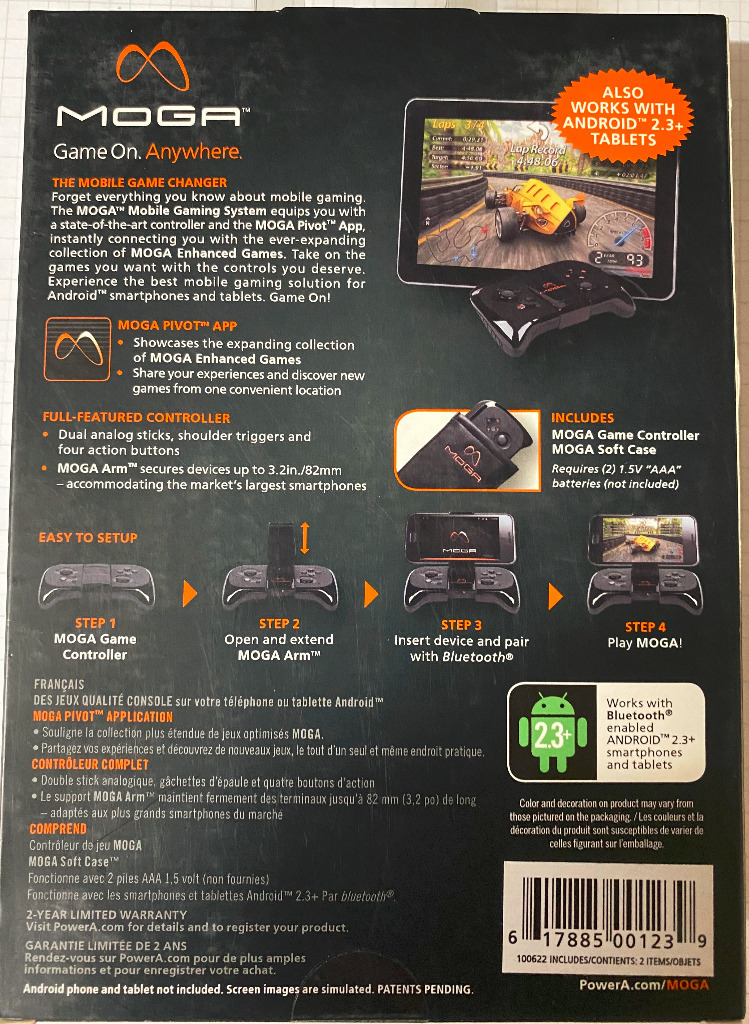 Moga Game Controller | Lisi Ogon | Ogłoszenie na Allegro Lokalnie