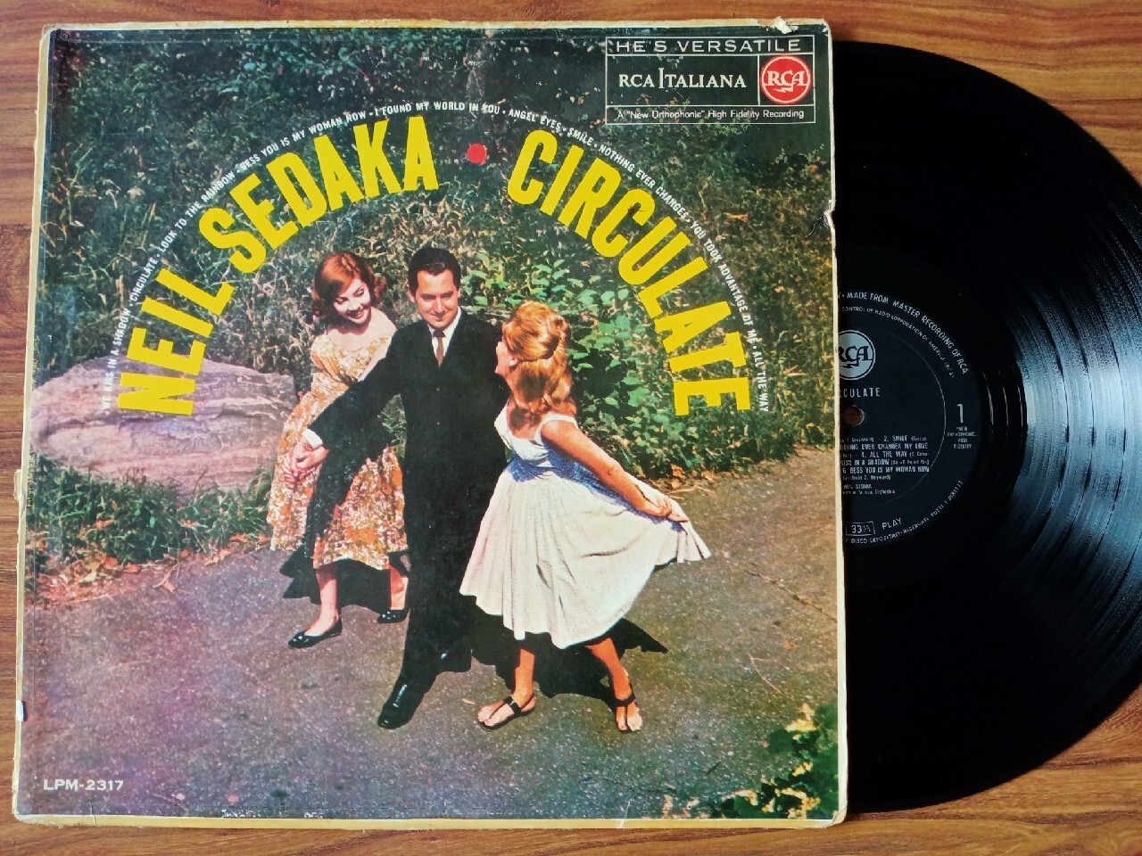 Neil Sedaka Circulate 1961r. | Warszawa | Kup teraz na Allegro Lokalnie