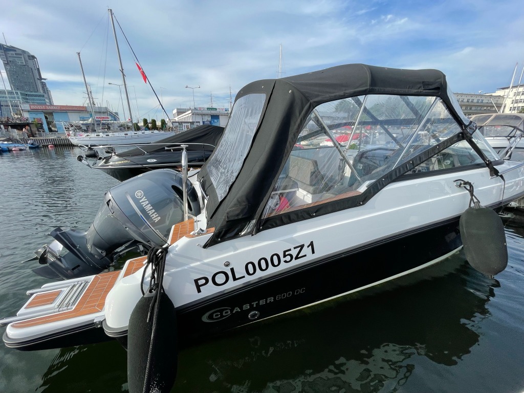 Łódź motorowa Coaster 600 DC + Yamaha + przyczepa | Suchy Dwór ...