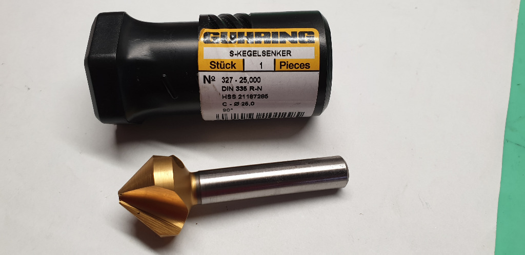 Pogłębiacz stożkowy fazownik GUHRING fi 25mm | Gosławice | Kup teraz na ...