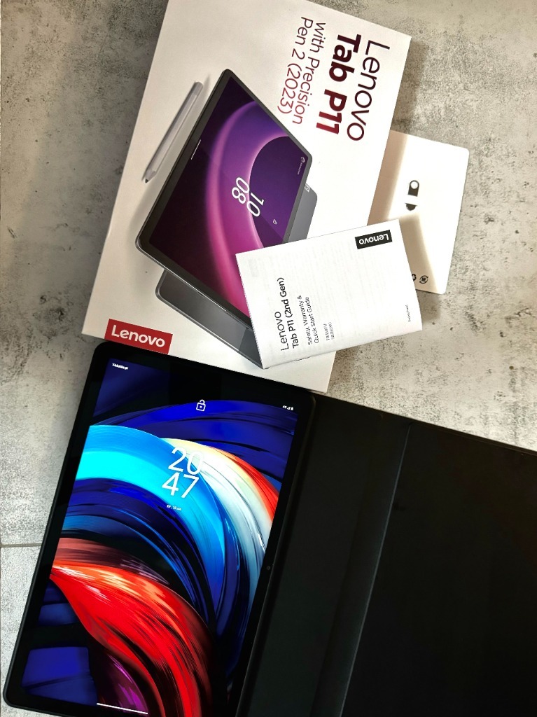 Nowy tablet Lenovo model Tab P11 Gen2 poj 6GB/128GB/LTE Android +rysik ...