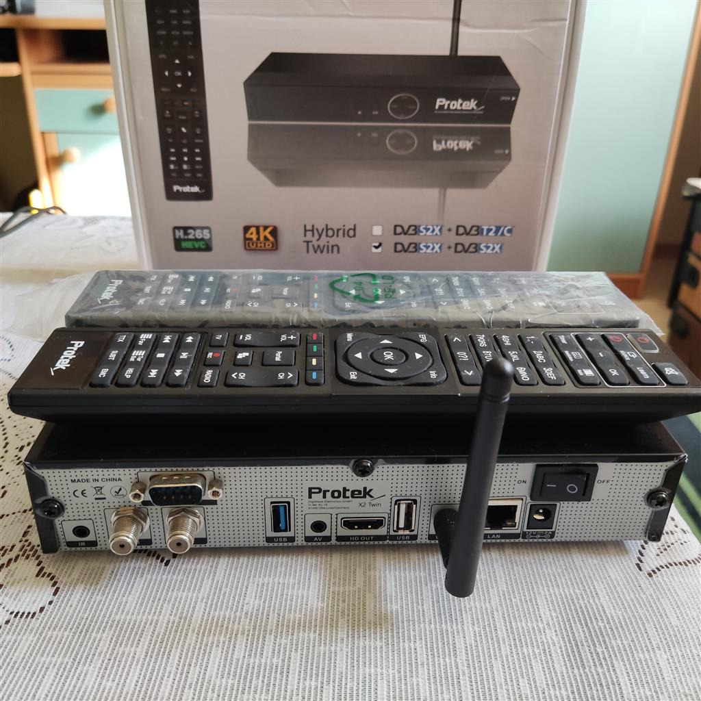 PROTEK X2 TWIN z OpenATV 6.4 Enigma2 | Petrykozy | Kup teraz na Allegro ...