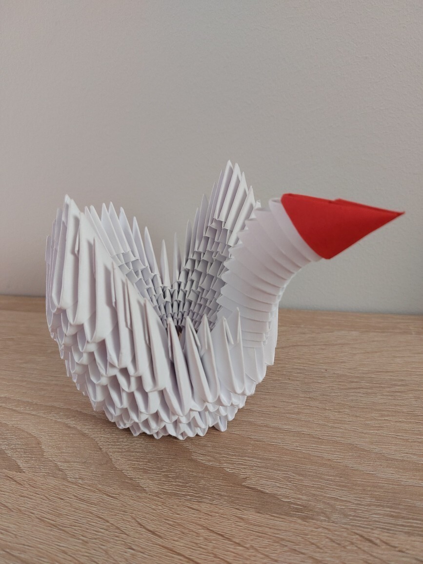 Łabędź origami modułowe | Bielsko-Biała | Kup teraz na Allegro Lokalnie