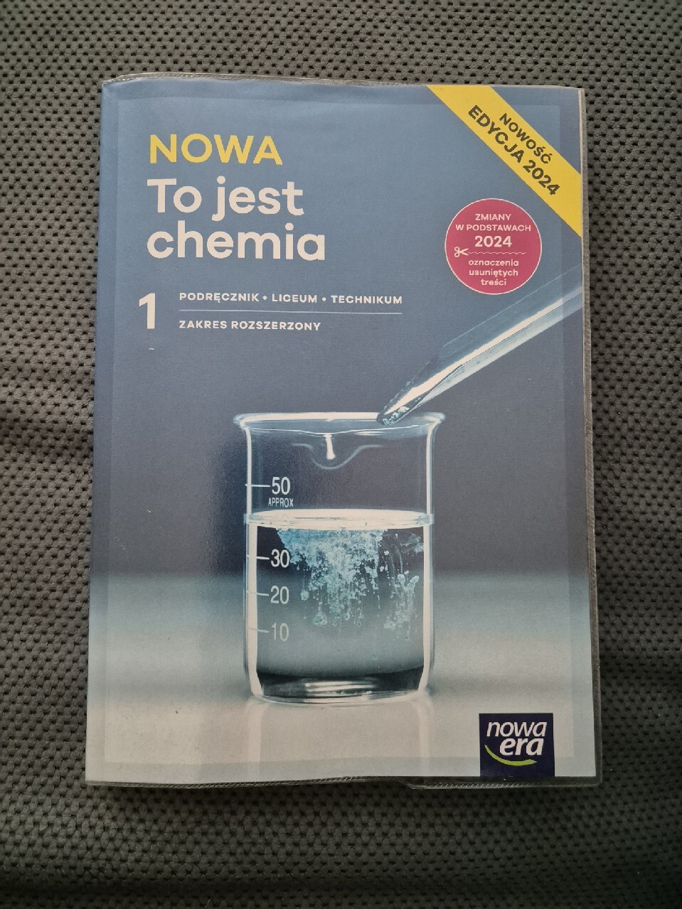 NOWA To jest chemia 1 Podręcznik, zakres rozszerzony,NOWA ERA 2024 | Wrocław | Kup teraz na ...