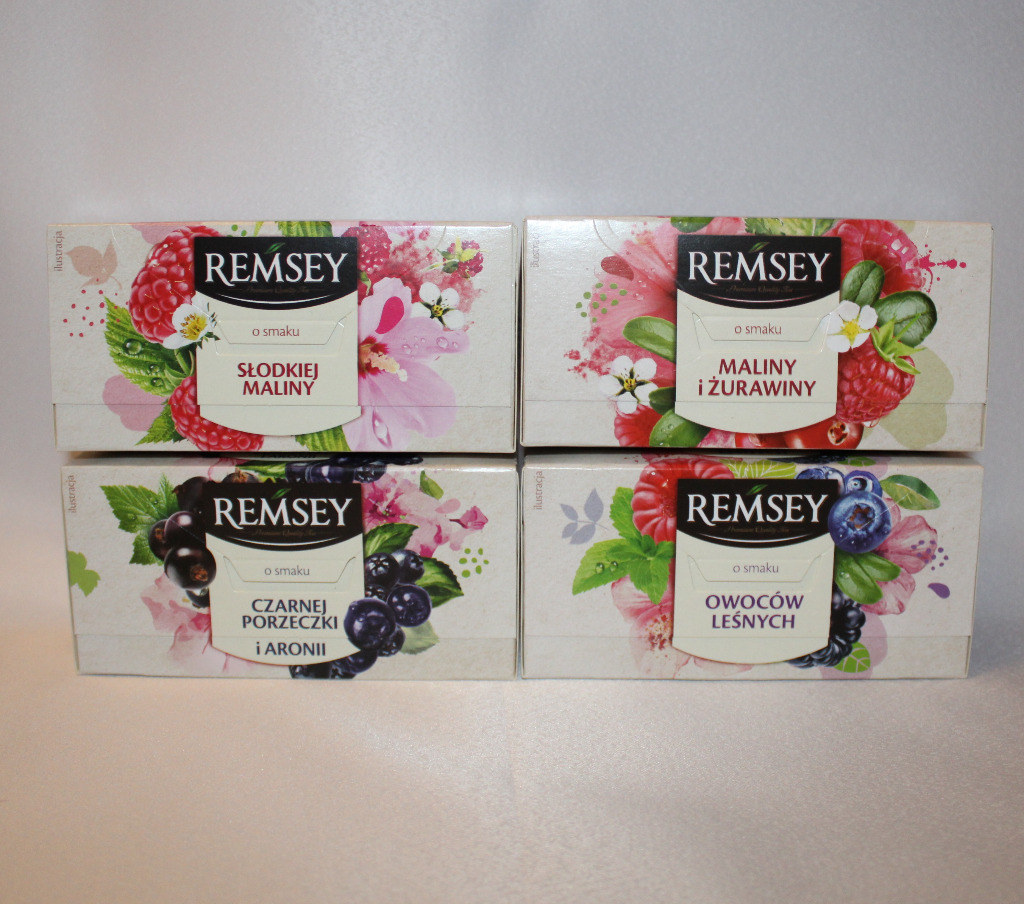 Herbata owocowa Remsey ZESTAW4 aronia malina leśne | Stare Miasto | Kup ...