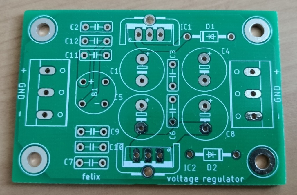 PCB zasilacz stabilizowany 78xx +79xx | Oleśnica | Kup teraz na Allegro ...