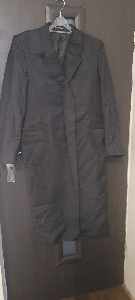 Chałat żydowski chasydzki rekel ciemny granatowy | Jaworzno | Kup teraz ...