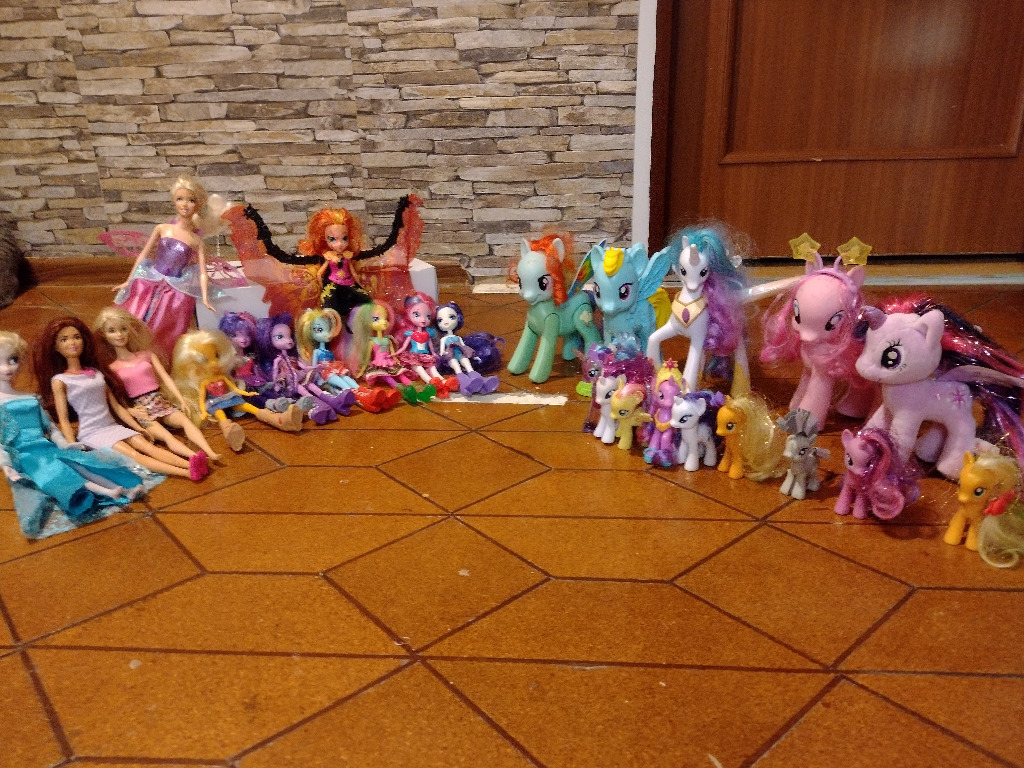Zestaw MY LITTLE PONY lalki i kucyki | Maciejów | Kup teraz na Allegro ...