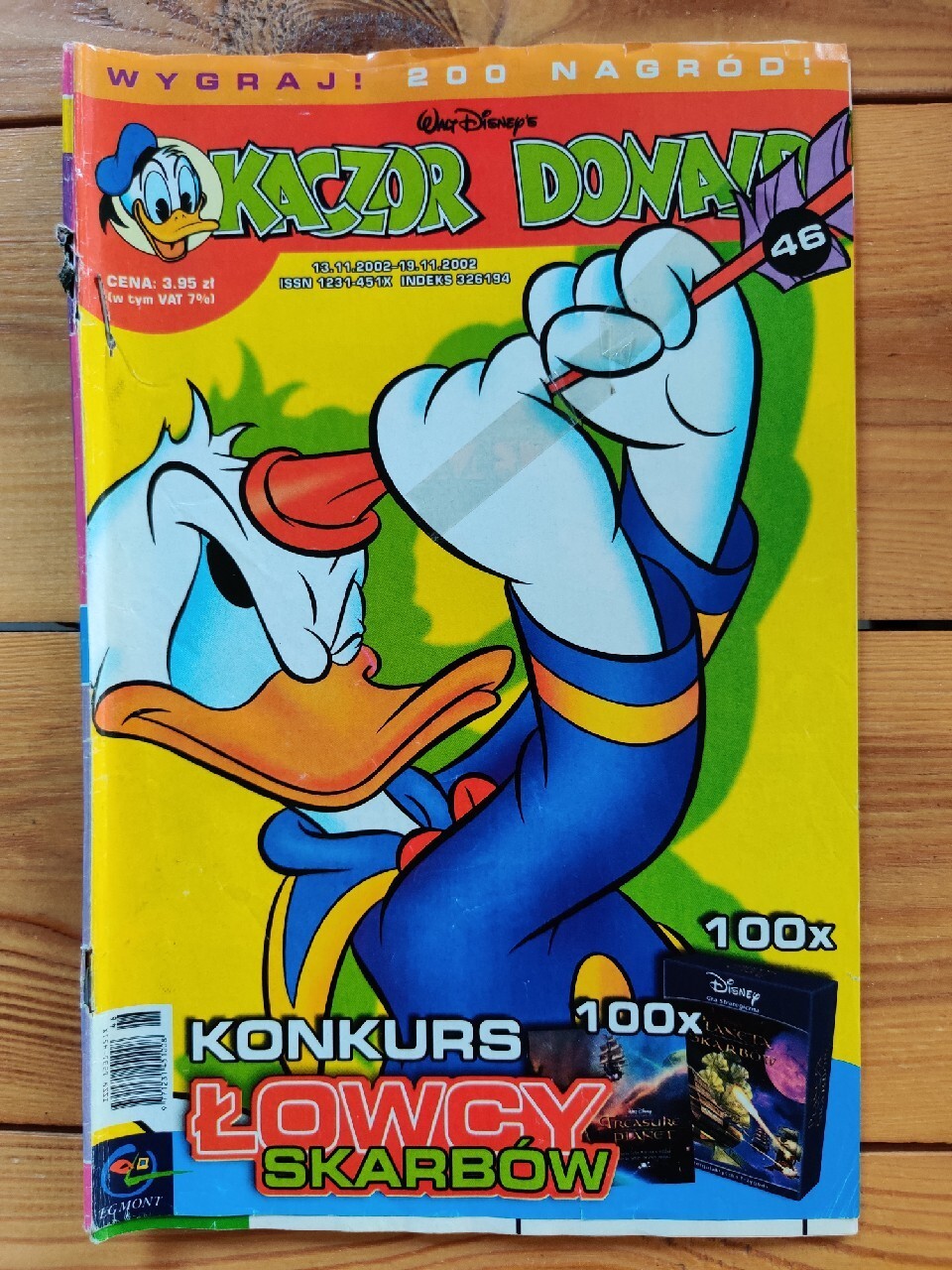 Komiks Kaczor Donald nr 46 2002 r. | Wrocław | Kup teraz na Allegro Lokalnie