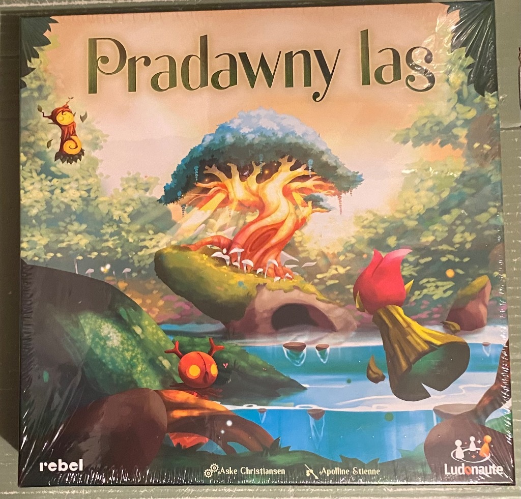 Pradawny las - gra planszowa, nowa w folii, SdJ | Wrocław | Kup teraz ...