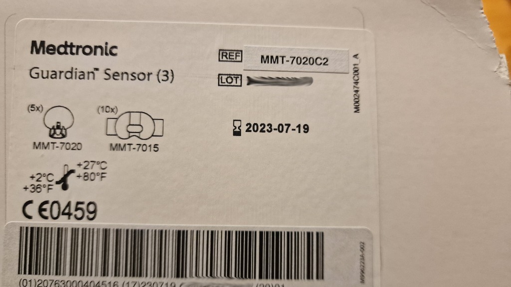 Medtronic Guardian Sensor 3 MMT-7020 + plastry | Rędziny | Kup teraz na ...