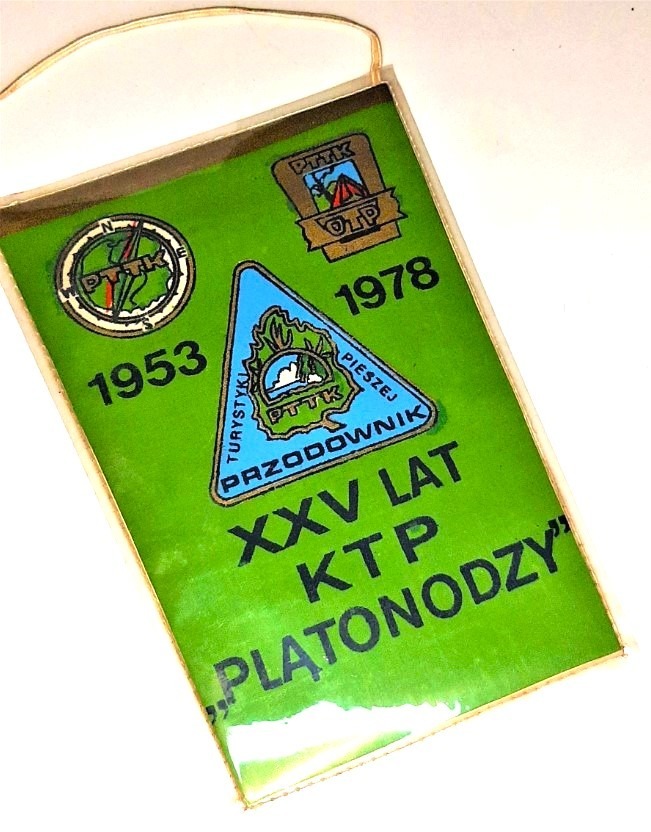Proporczyk KTP Plątonodzy Przodownik Bytom Herb | Łódź | Kup teraz na ...
