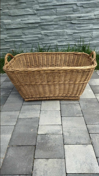 Kosz wikli duży PRL | Tarnowskie Góry | Kup teraz na Allegro Lokalnie