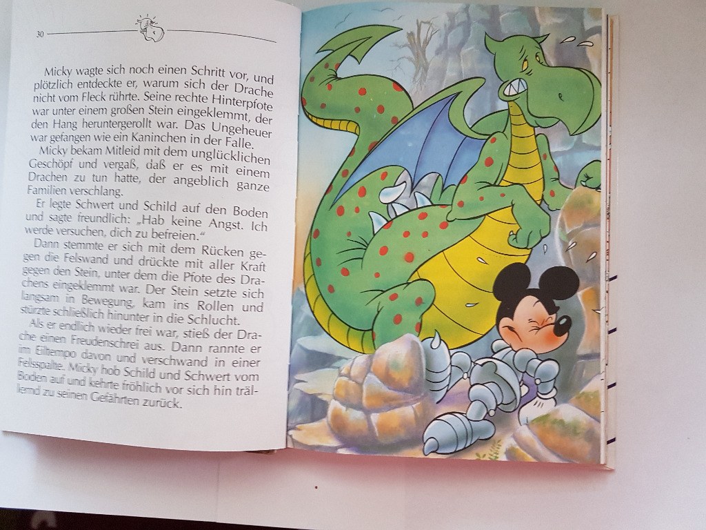 Micky der Ritter, Walt Disney, j. niemiecki | LUBOŃ | Ogłoszenie na ...