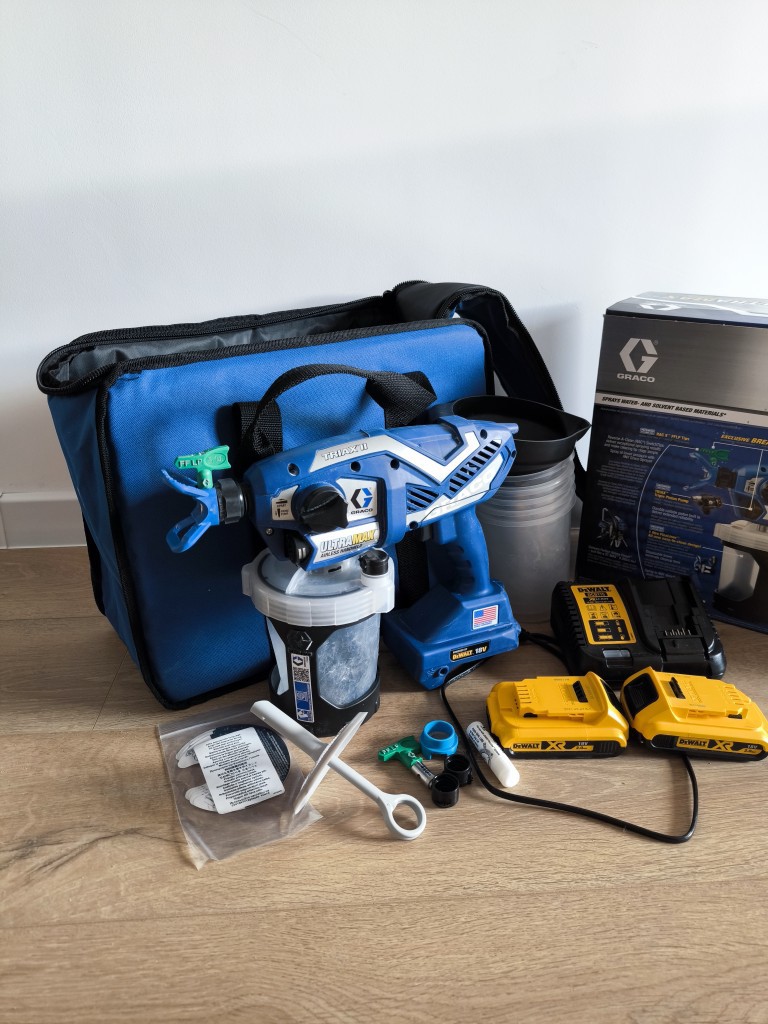 Graco ultra max cordless 18v rozpuszczalnikowe Dvizok