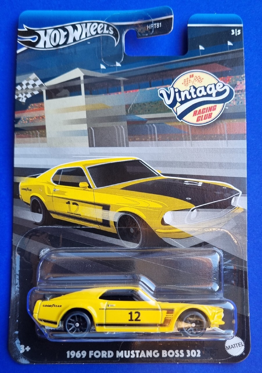Hot Wheels 1969 Ford Mustang BOSS 302 Vintage | Gliwice | Kup teraz na ...