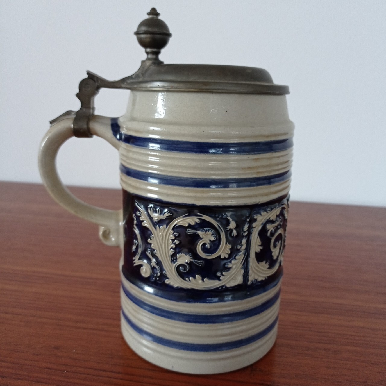 Kufel do piwa Gerz Seit 1862 kobalt solna glazura | Suwałki | Kup teraz ...