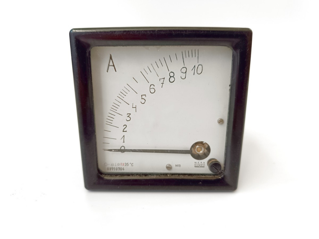Amperomierz miernik panelowy analogowy tablicowy LUMEL typ M19 | Gdańsk | Kup teraz na Allegro ...