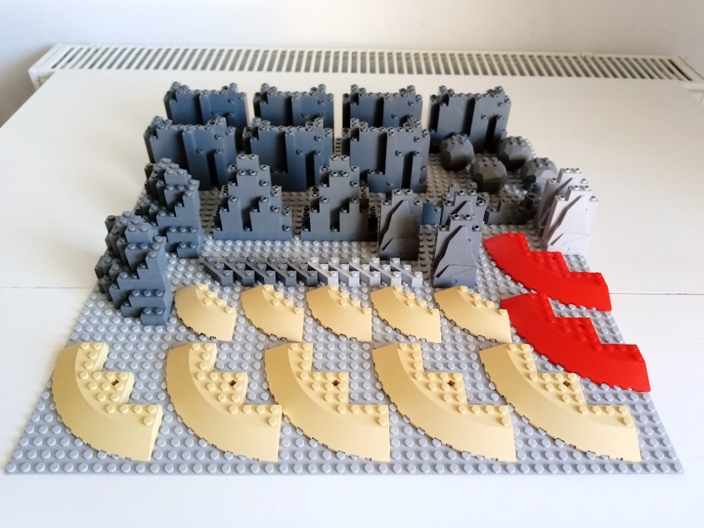 LEGO 6082 6083 23996 47847 58846 7848 2462 skały stan | Płock | Kup ...