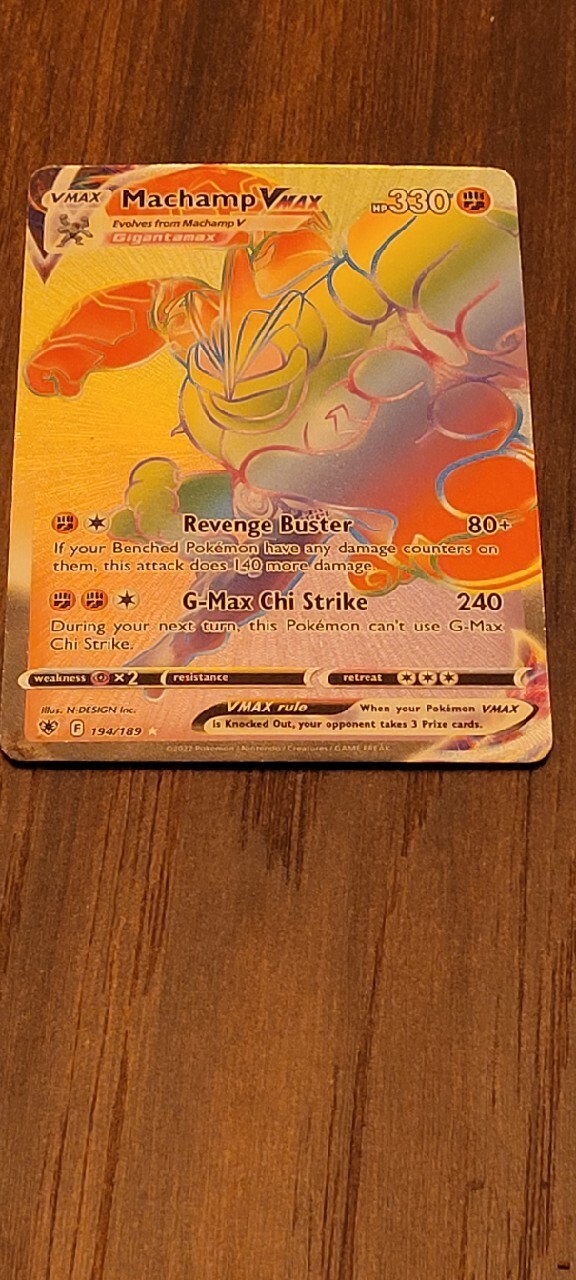 Machamp vmax rainbow | Warszawa | Kup teraz na Allegro Lokalnie