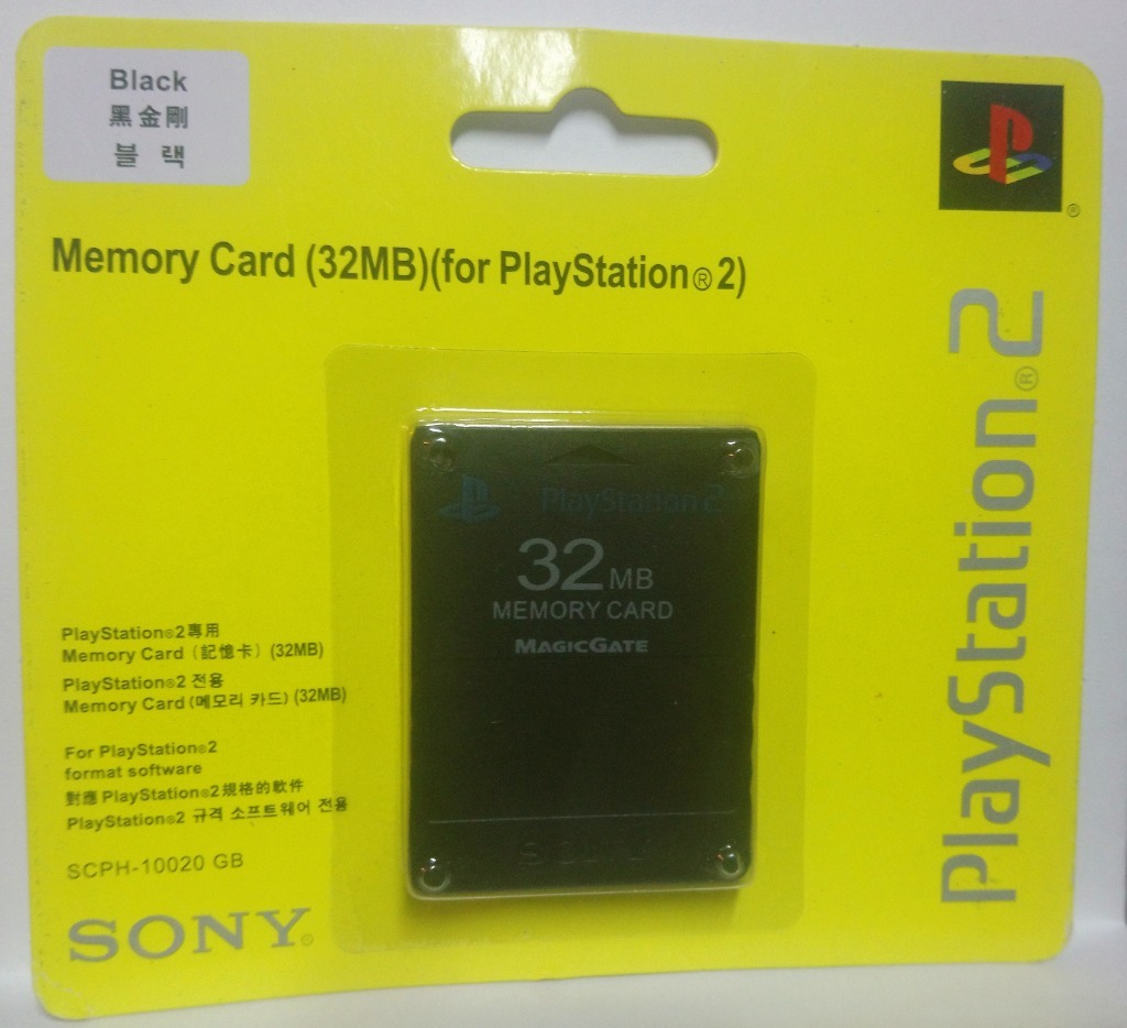 Karta pamięci playstation 2 PS2 Memory Card 32 MB | Raciąż | Kup teraz ...