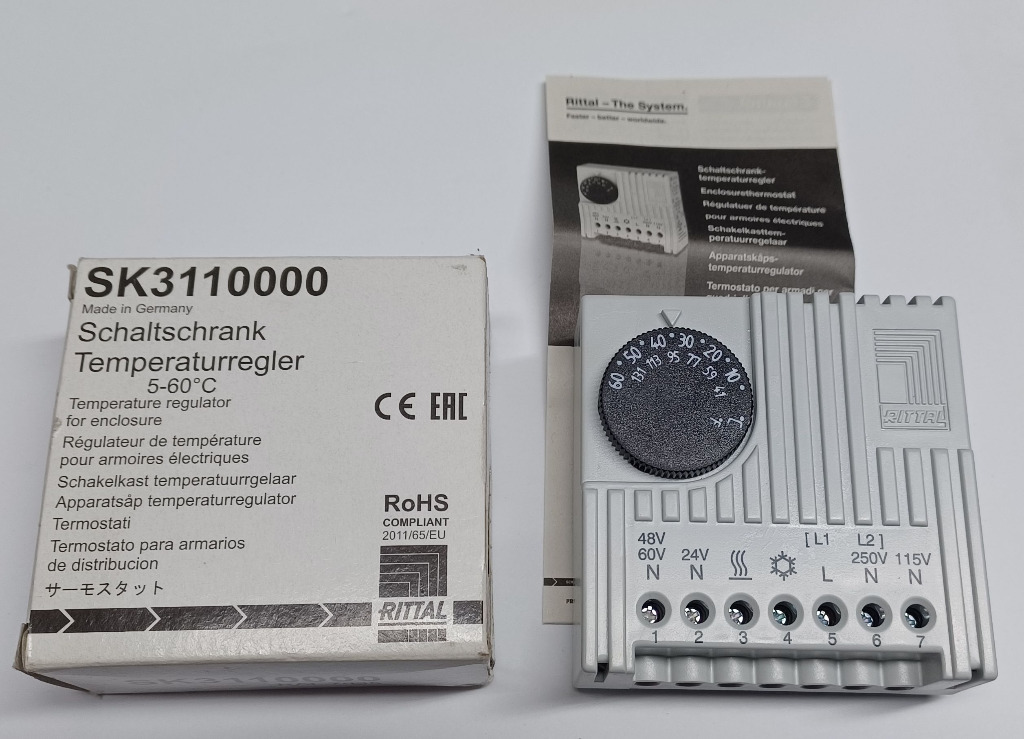 Termostat do szaf sterowniczych Rittal SK 3110 000 | Konin | Kup teraz ...
