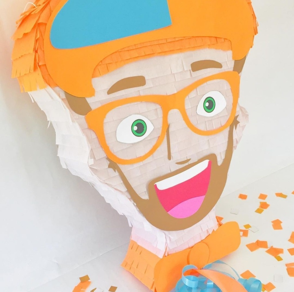 BLIPPI PINIATA 35cm (pinata + kij) | Bielsko-Biała | Kup teraz na ...