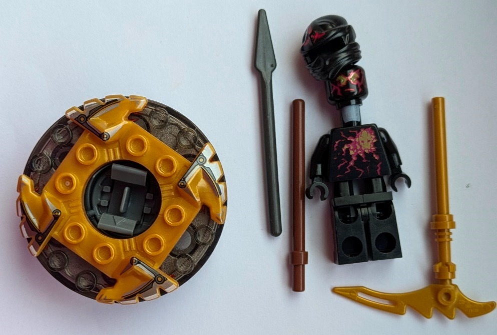 NEW Nowe elementy 9572 Lego Ninjago Cole NRG njo057 | Warszawa | Kup ...