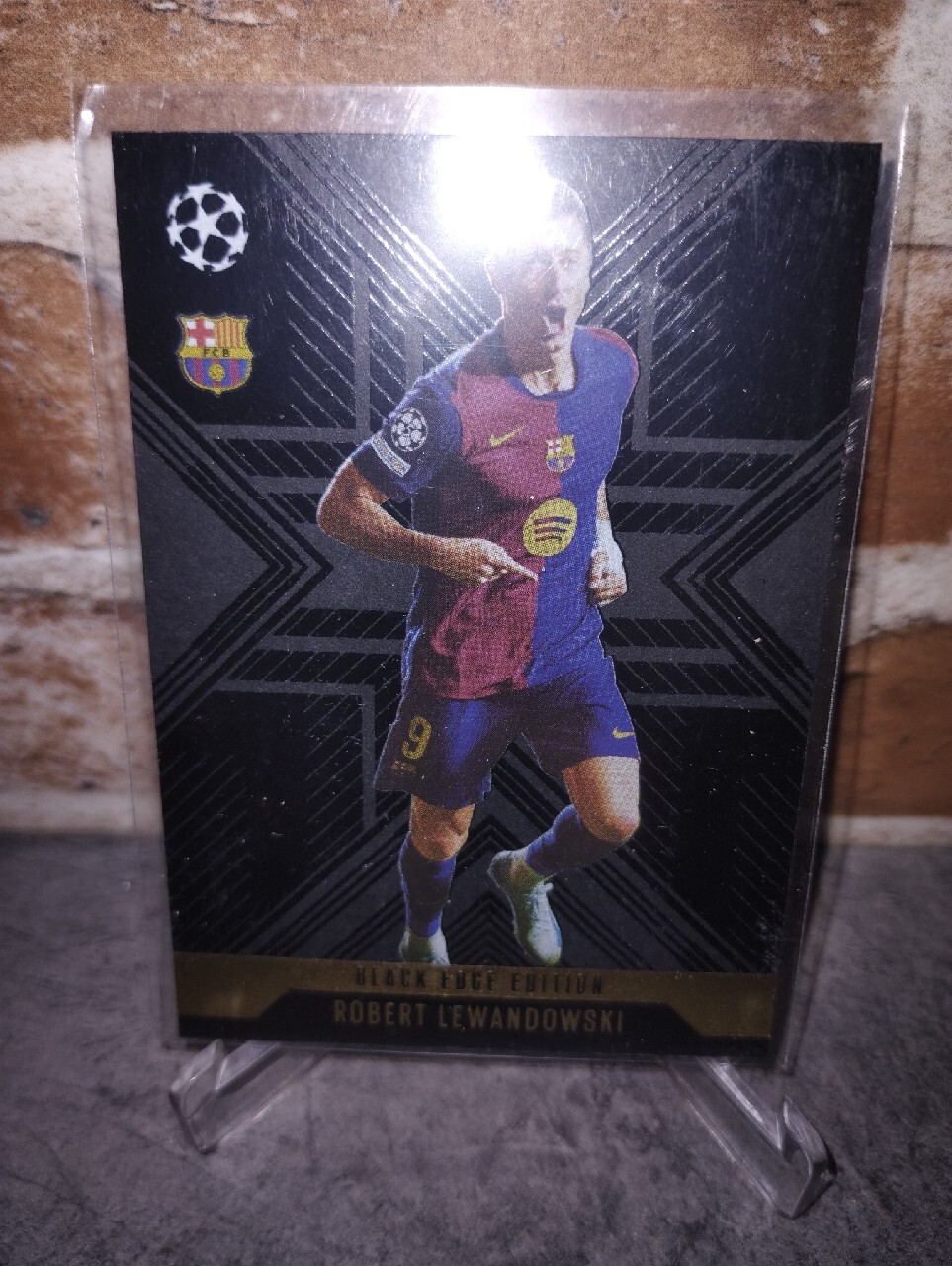 Topps match attax 2024 2025 Black edge nr 8 Robert Lewandowski | Kraków | Kup teraz na Allegro ...