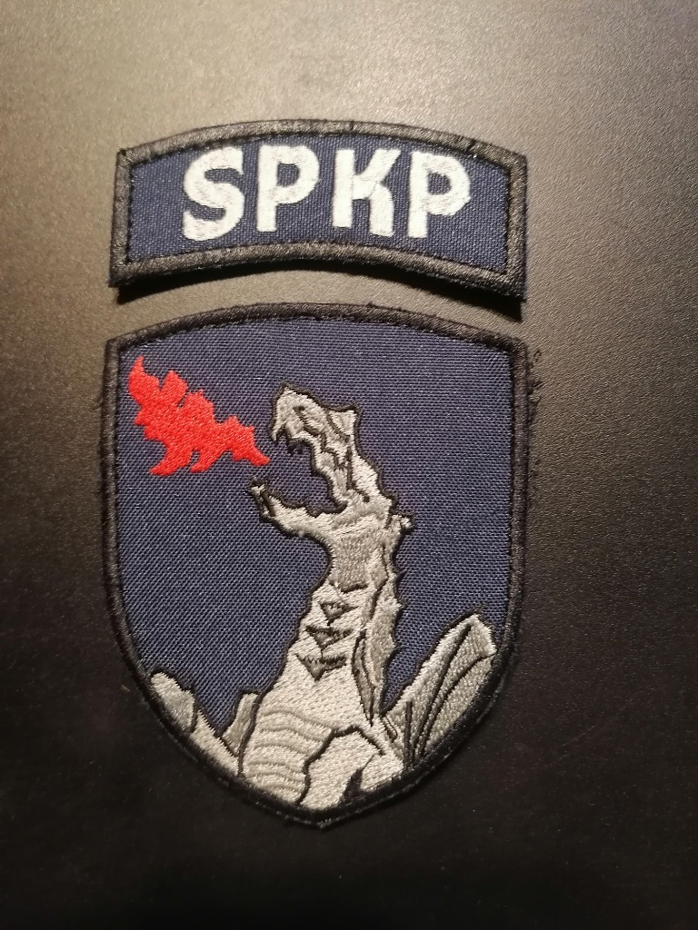 Naszywka Policja SPKP (SPAP) Kraków - Granatowa | Szczecin | Licytacja ...