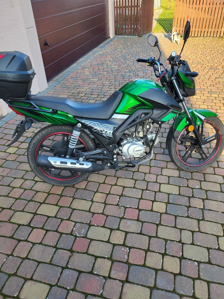 ROMET ZXT 50 motorower bardzo zadbany z małym przebiegiem | KUŚLIN ...