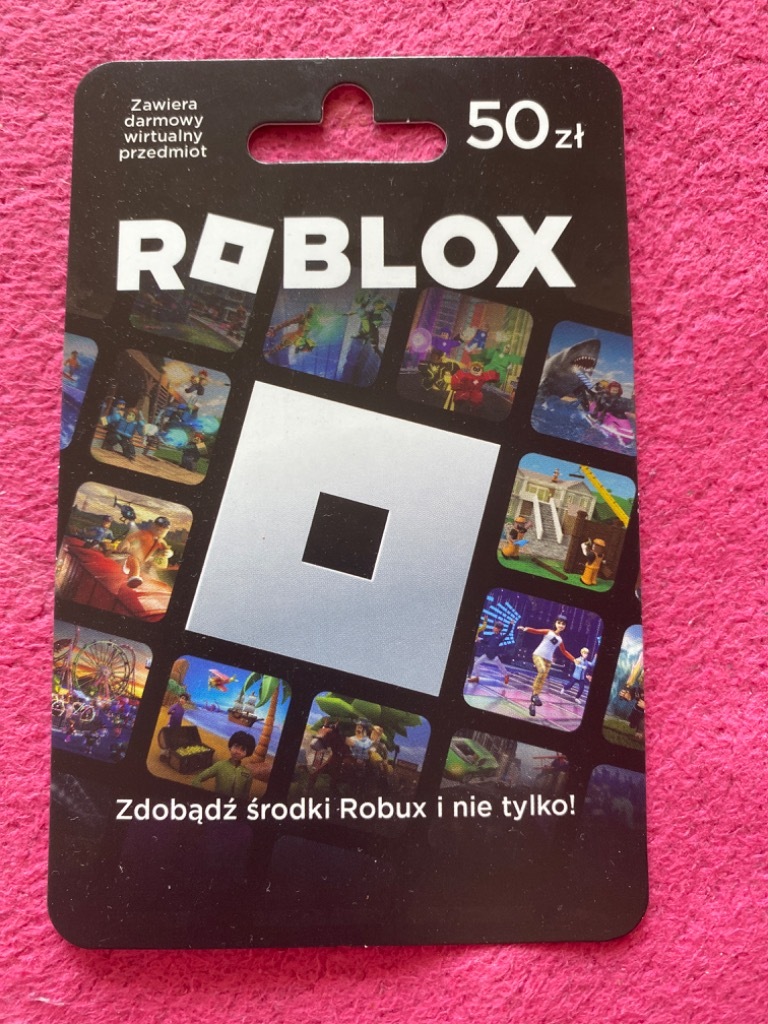 Roblox doładowanie karta podarunkowa 50 zł | Rzeszów | Kup teraz na ...
