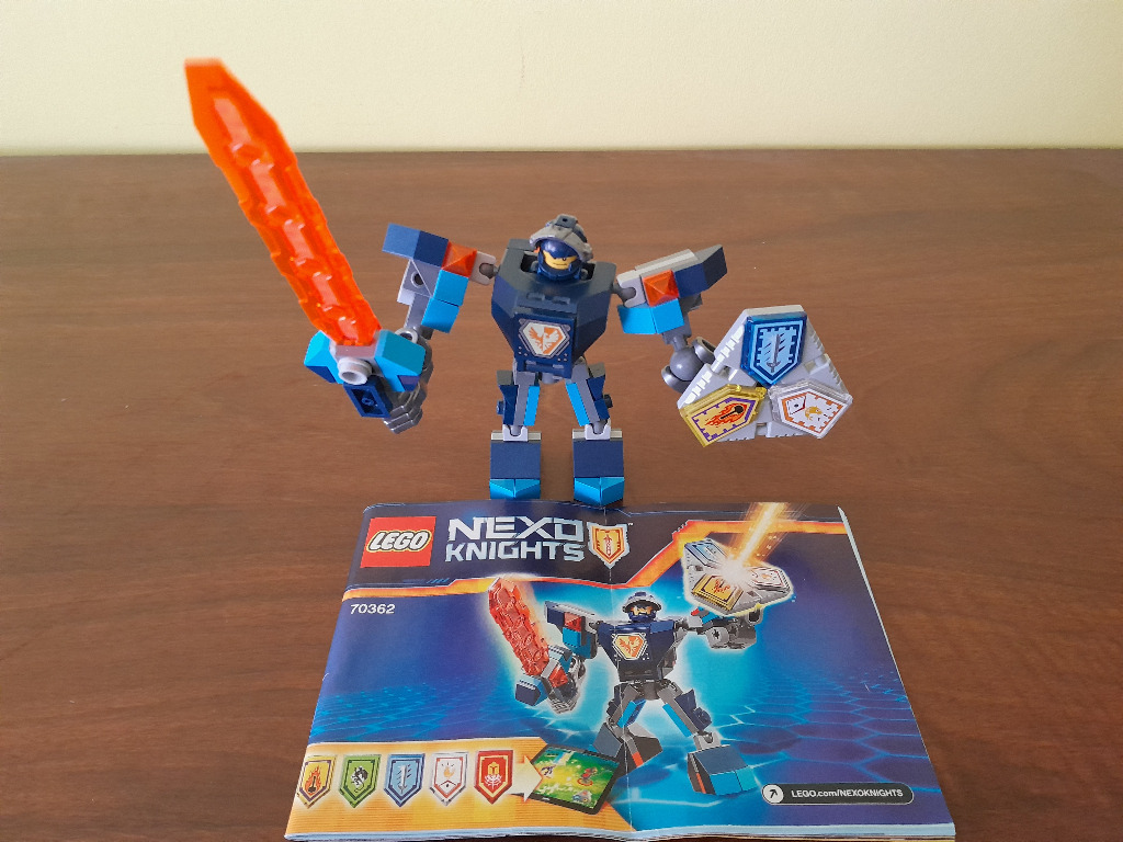 Lego 70362 NEXO KNIGHTS Zbroja Claya | choszczno | Kup teraz na Allegro ...