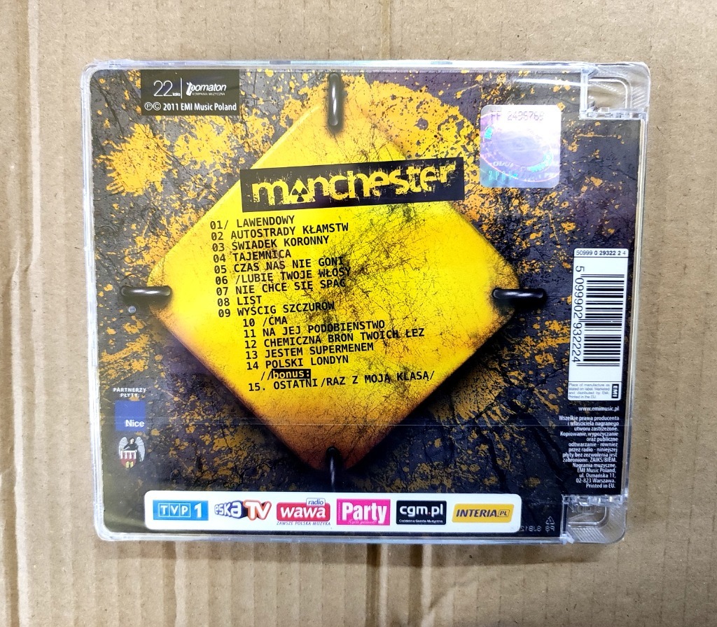 Płyta Cd Manchester Chemiczna Broń Nowa Folia Ok Łódź Kup Teraz Na Allegro Lokalnie